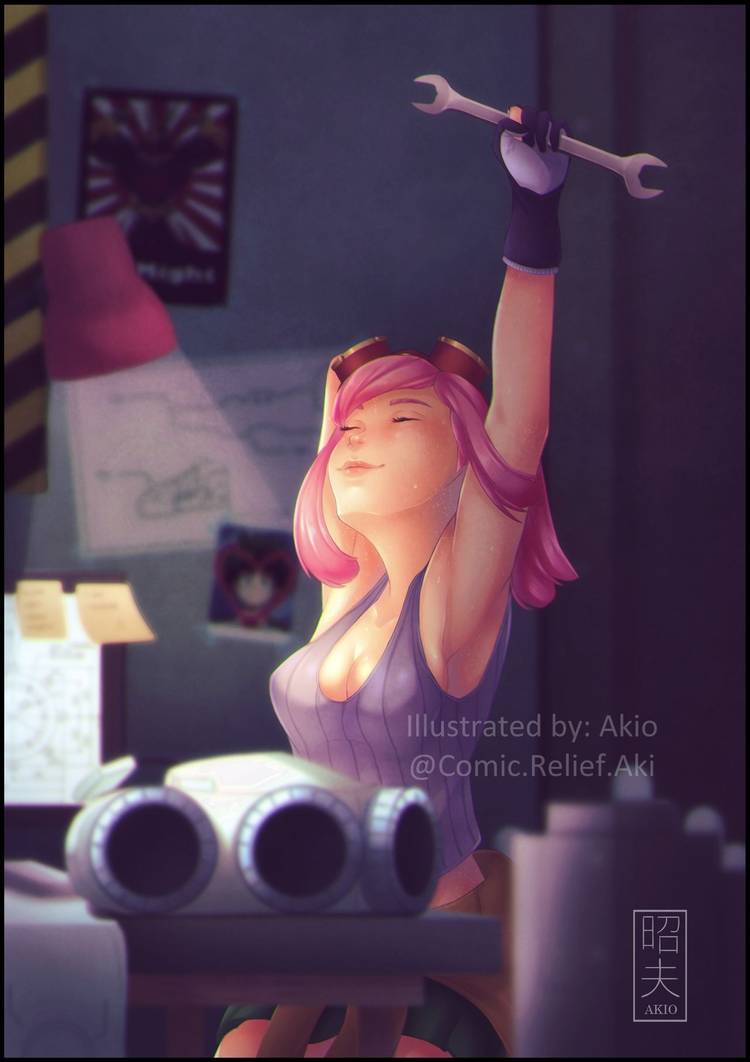 My Hero Academia 10 Awesome Fan Art Pictures Of Mei Hatsume 9091