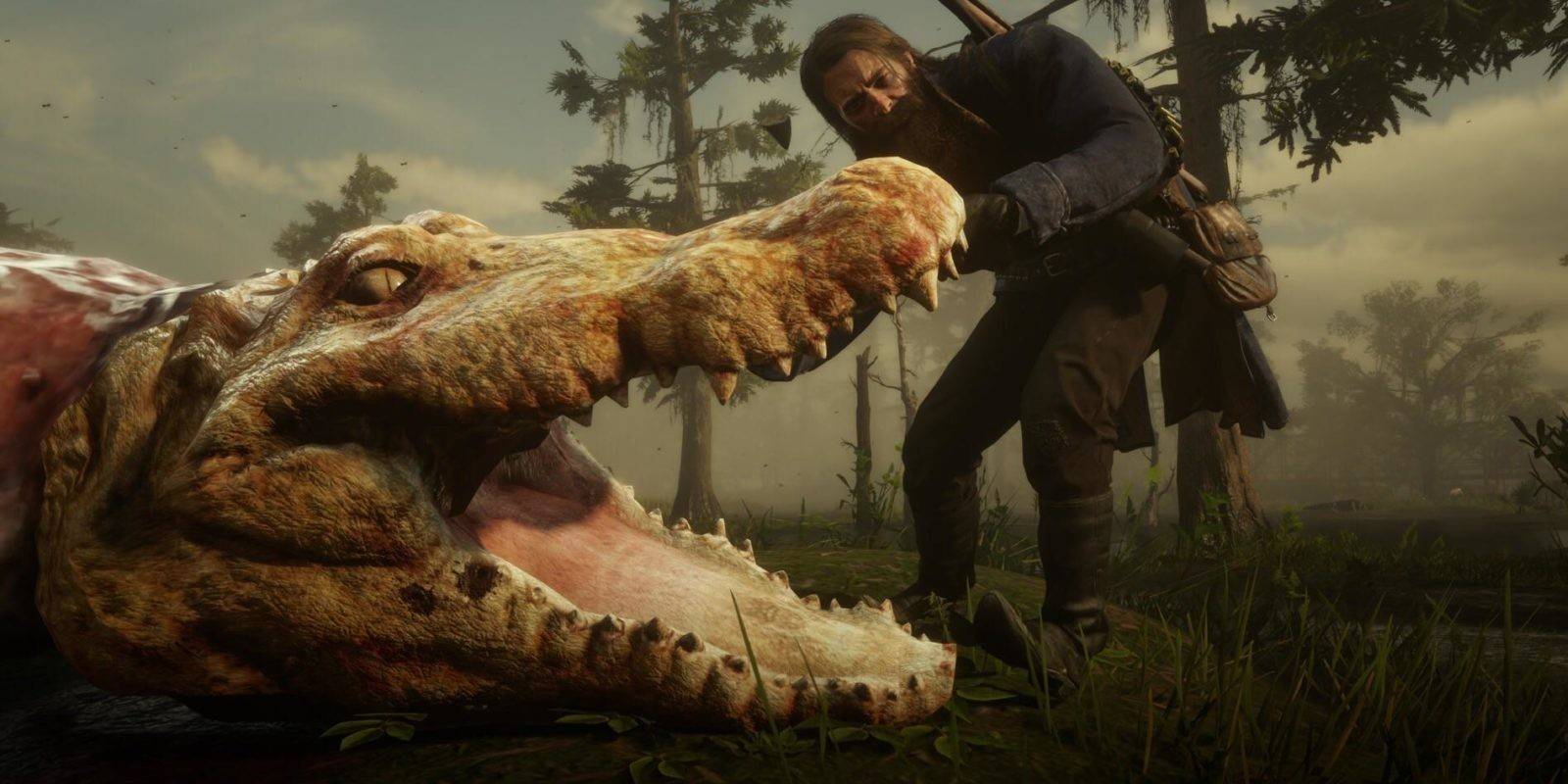 Red Dead Redemption 2: Where to Find & Kill the Legendary Alligator