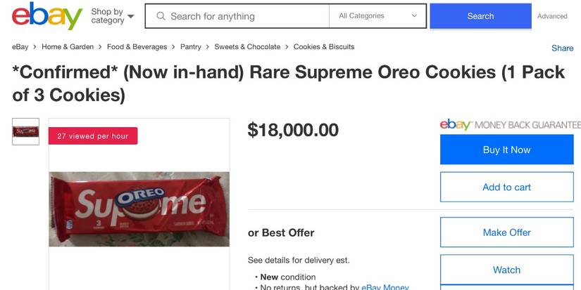 Supreme Oreos: What Are They and Why Are They Selling for THOUSANDS?