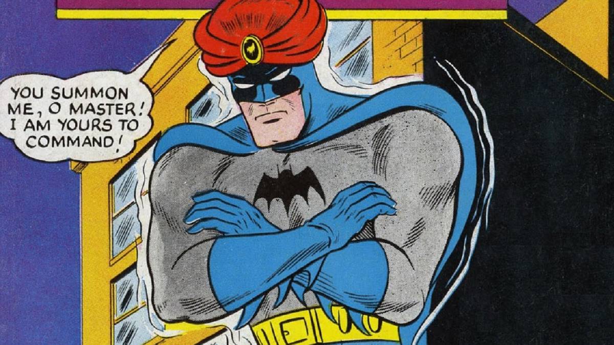 That Time Batman Was Transformed Into a Magical Genie!