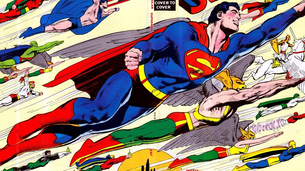 See The Folded Out Glory of DC's 100-Page Giant Wraparound Covers!