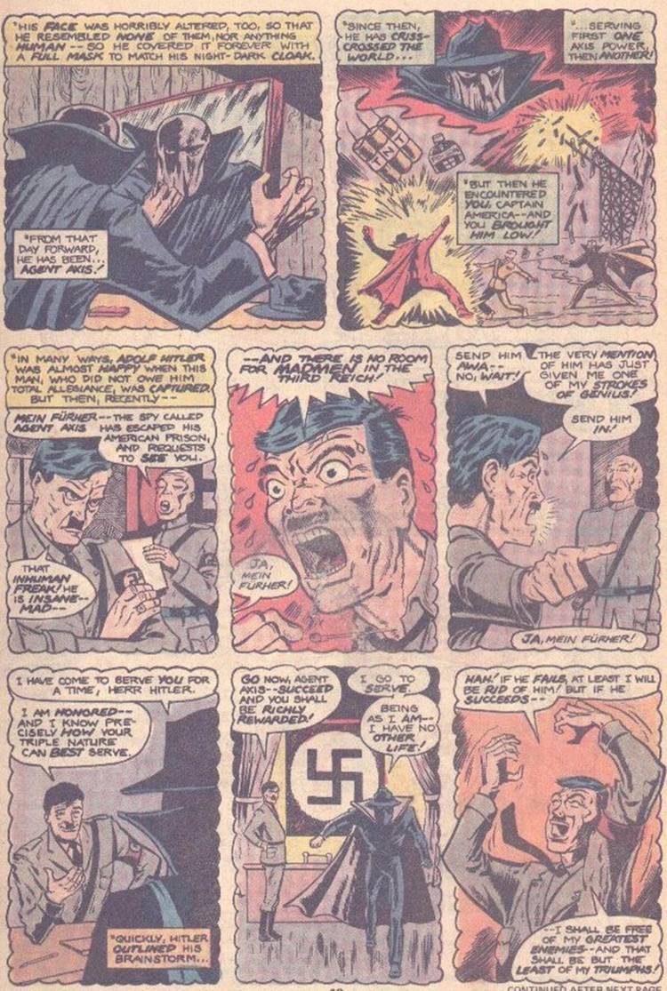 When Agent Axis Retroactively Became An Actual Captain America Villain