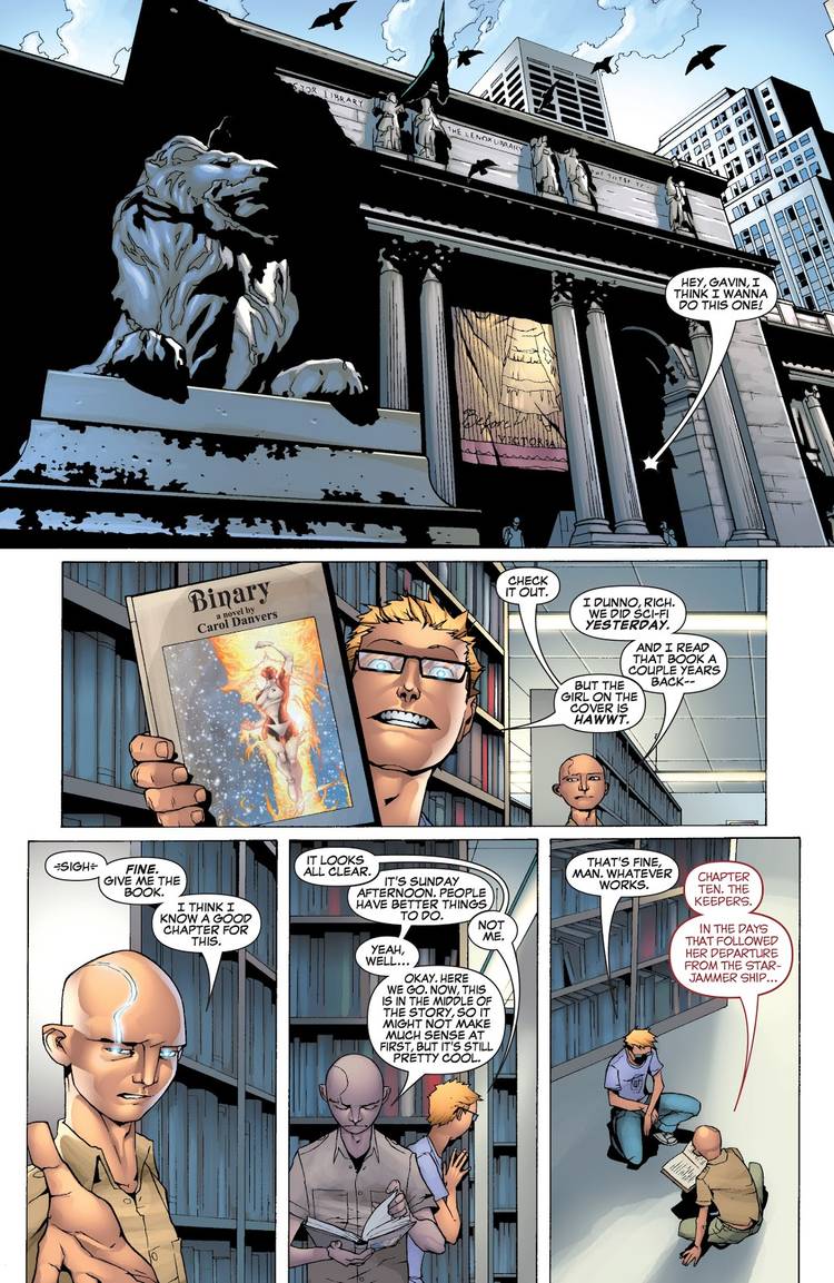 That Time When Carol Danvers Was a Science Fiction Novelist