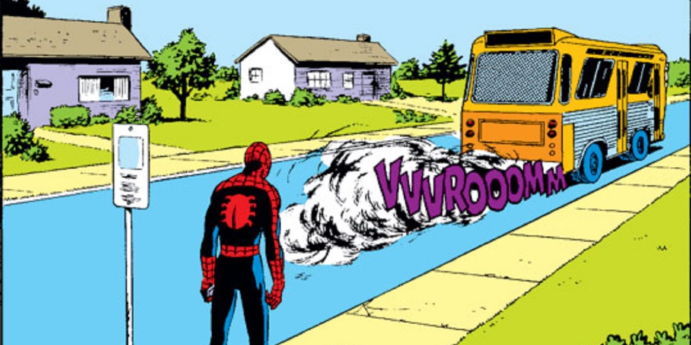 What Does Spider-Man Do When There Are No Buildings to Swing From?