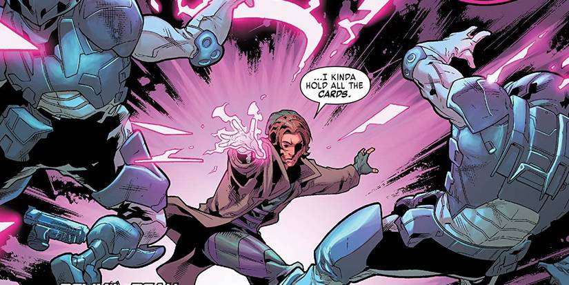 X-Men: The 10 Most Creative Uses Of Gambit's Powers, Ranked
