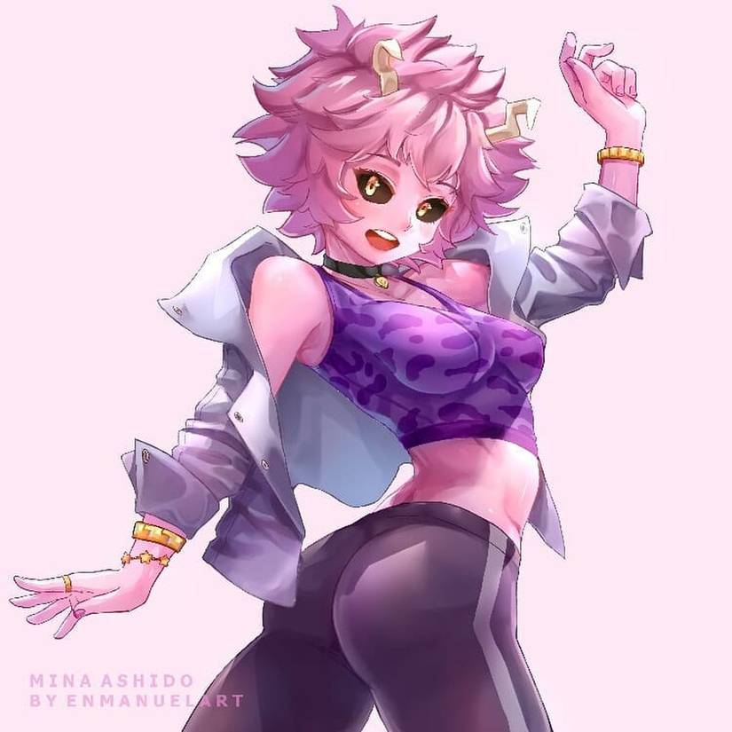 My Hero Academia: 10 Incredible Pieces Of Mina Ashido Fan Art You Need To See