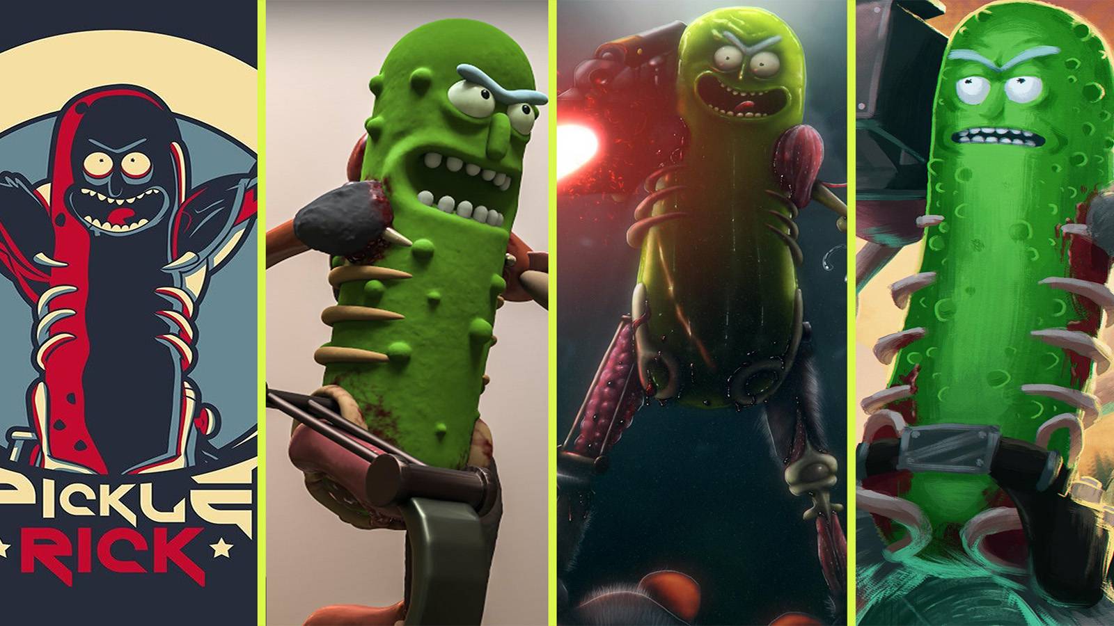 Rick And Morty: 10 Pickle Rick Fan Art Pictures That Are Too Great For ...