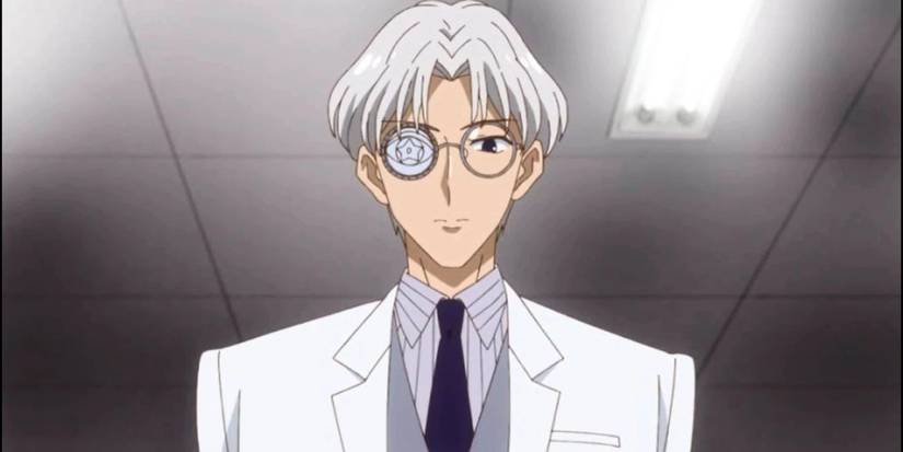 gray wolf scientist anime