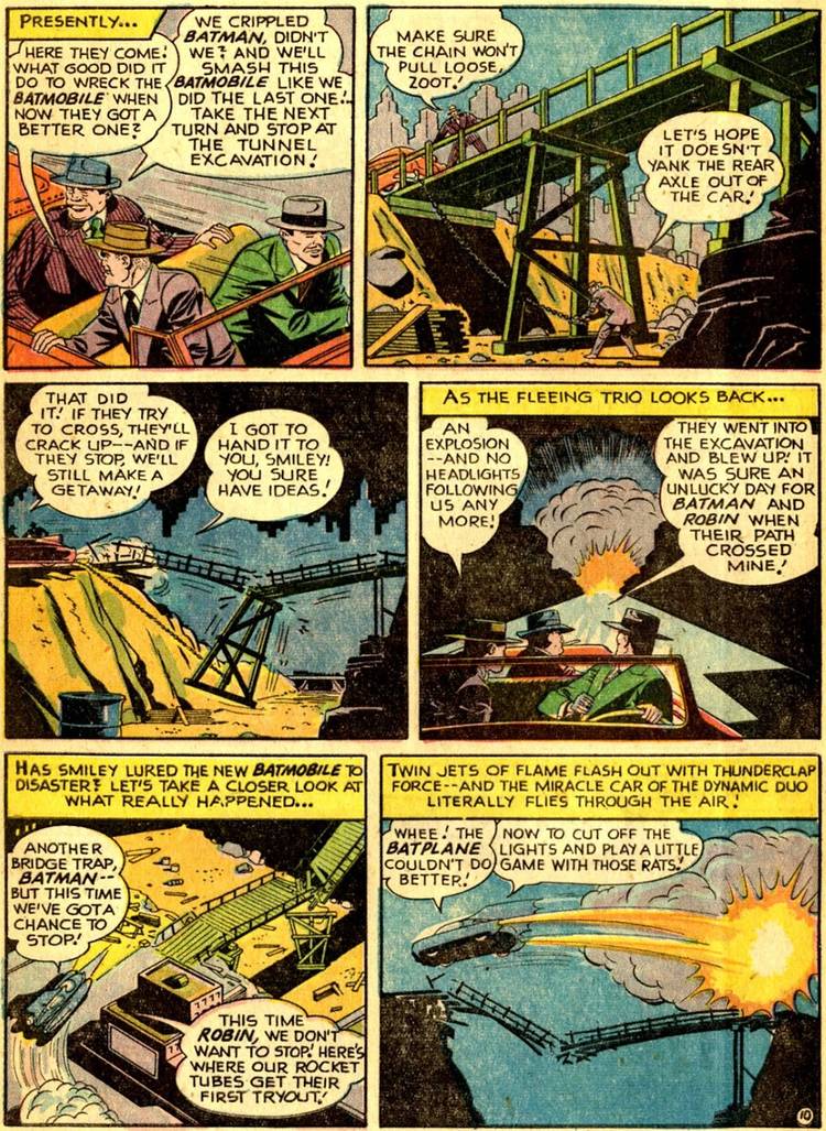 When Did The Batmobile First Gain Rocket-Powered Engines?
