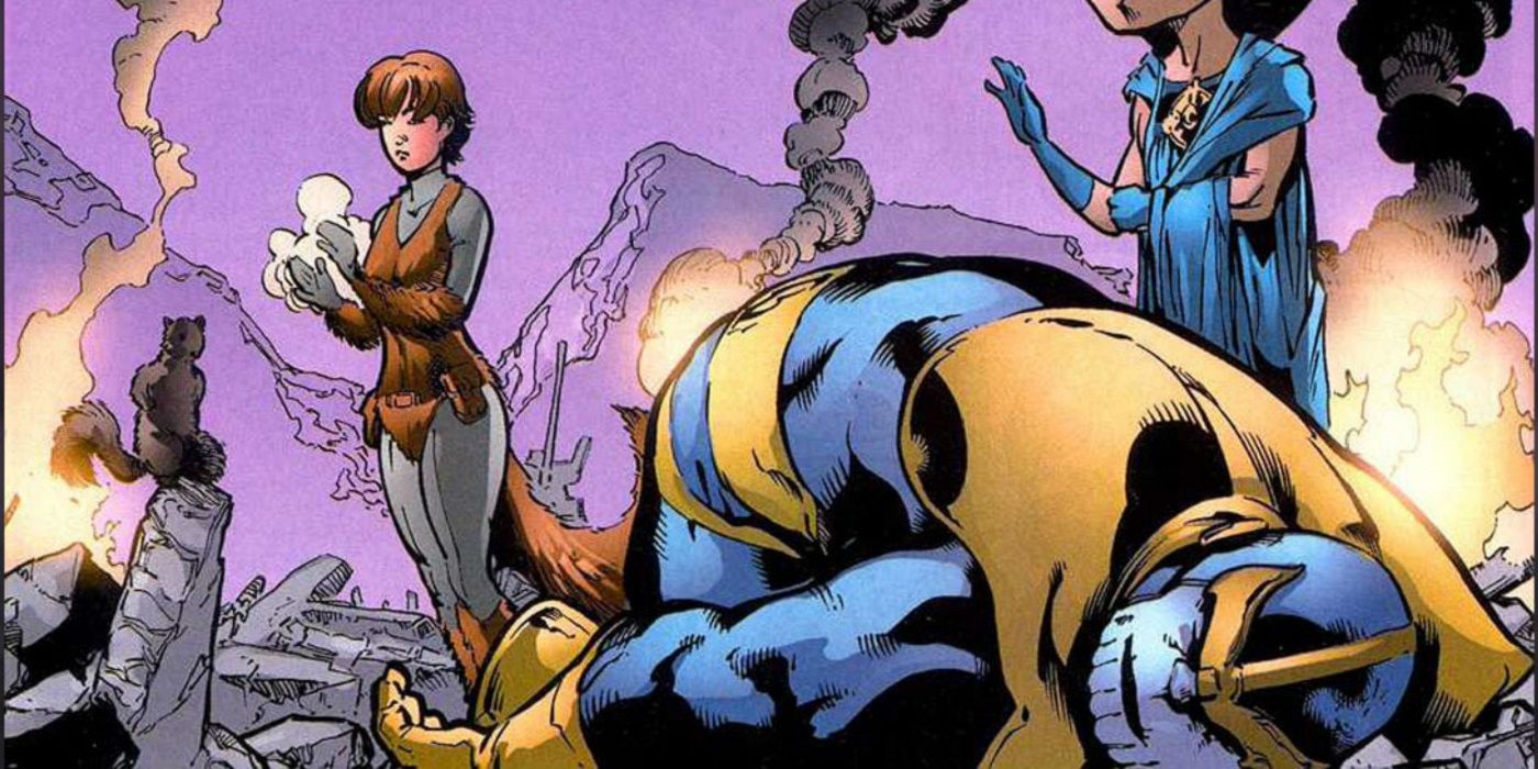 Was Thanos REALLY Beaten by Squirrel Girl? | CBR