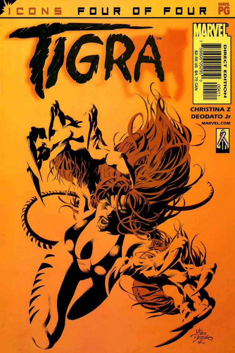 When Did Tigra First Gain a Tail?