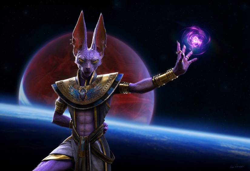 Dragon Ball: 10 Pieces Of Beerus Fan Art That Are Godly