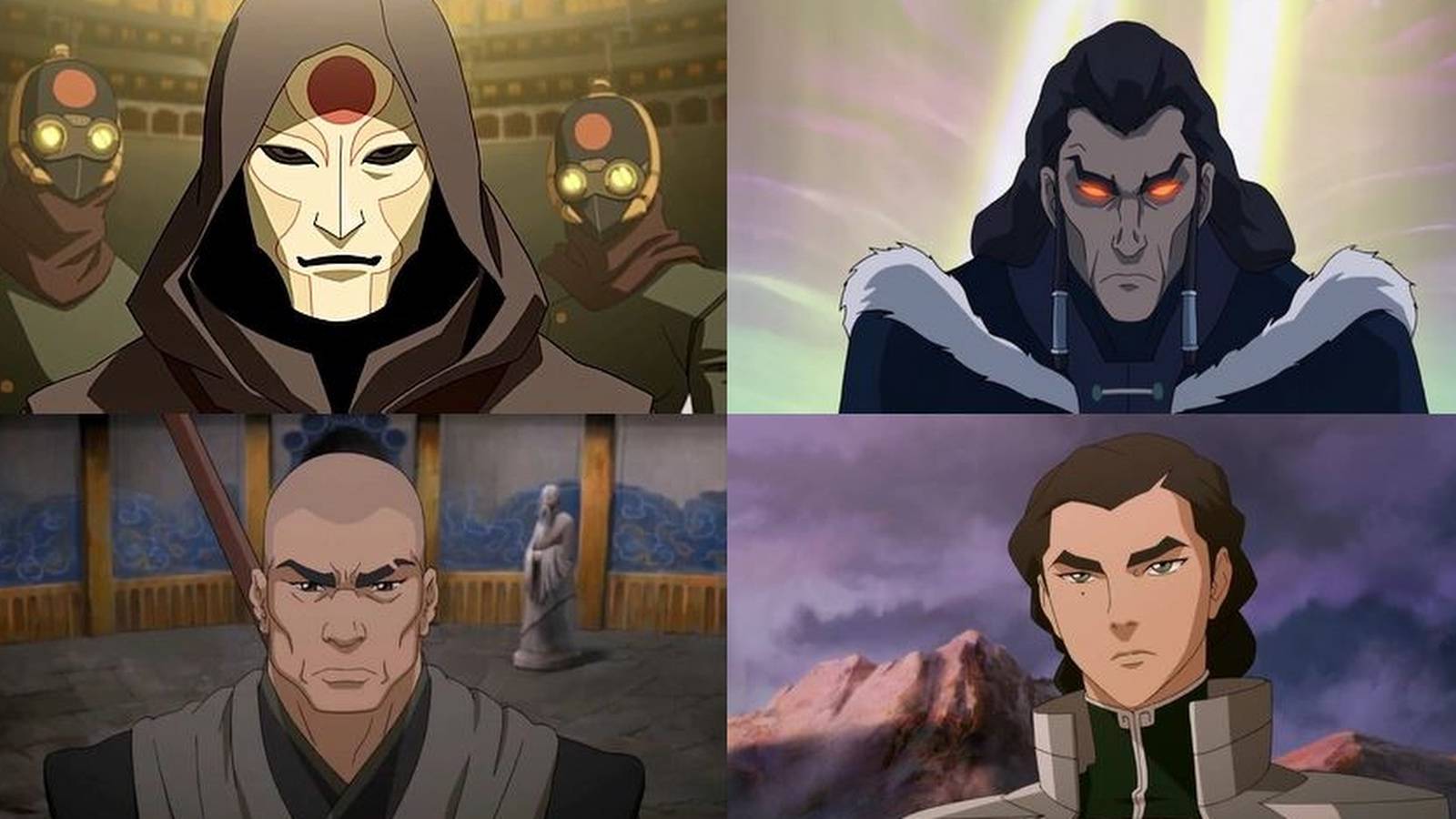Legend Of Korra: Ranking Every Villain