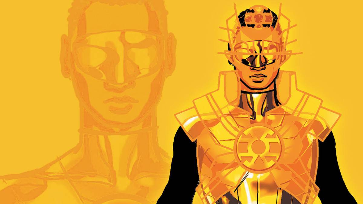 Legion of Super-Heroes: Gold Lantern Shines In 1:25 Variant Cover