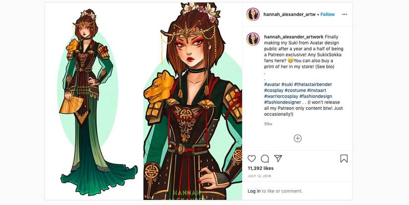 Avatar: The Last Airbender - 10 Suki Fan Art Pictures That Are Stunning