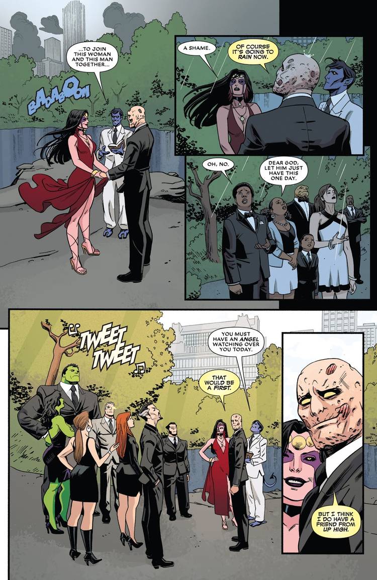 Deadpool Set a World Record With His Wedding to the Queen of the Undead