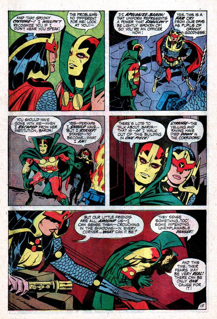 Was Big Barda Originally Not Going to be Part of the New Gods?
