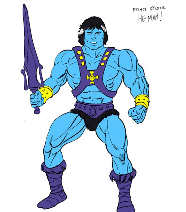 LOOK: The Inspirations for Mattel's Multidimensional He-Men & Women