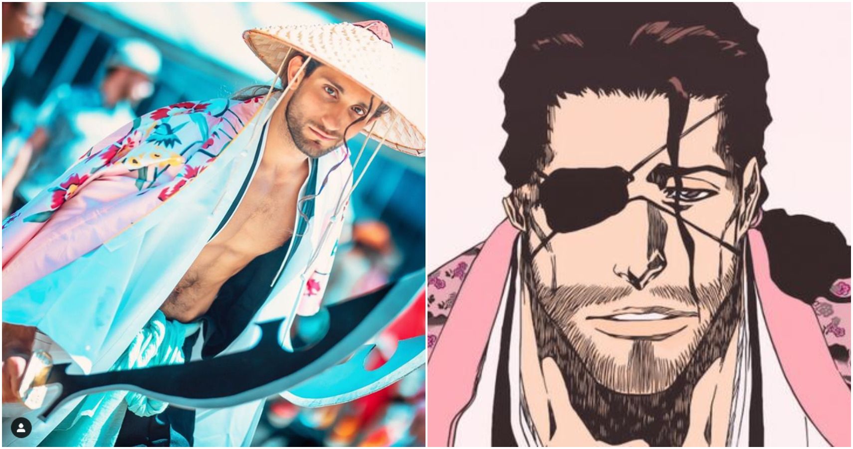 Bleach: 10 Awesome Captain Shunsui Kyoraku Cosplay That Look Just Like ...