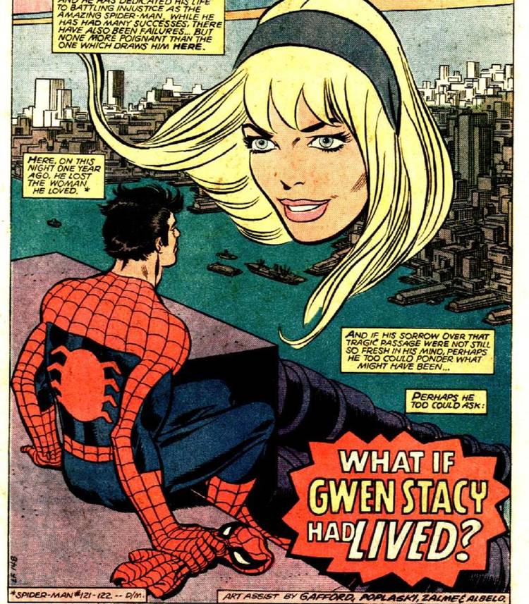 What Was So Odd About Gil Kane's Art For The What If? Spidey/Gwen Wedding?