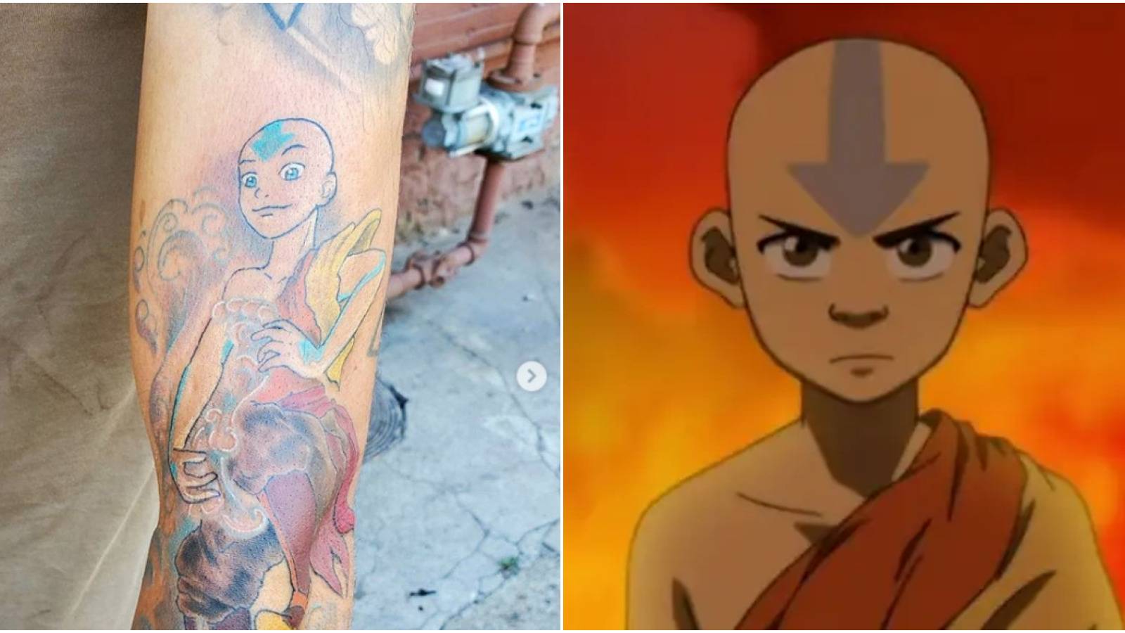Avatar: The Last Airbender - 10 Aang Tattoos You Have To See