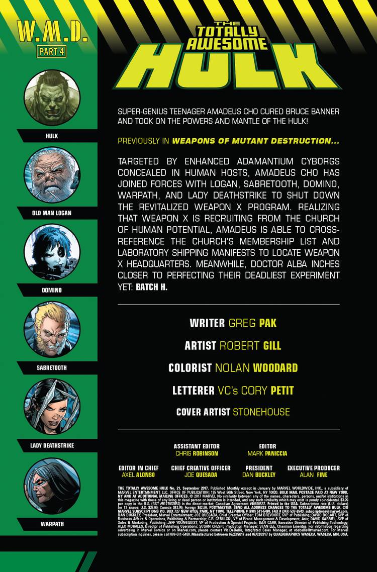 EXCL. PREVIEW: Totally Awesome Hulk #21