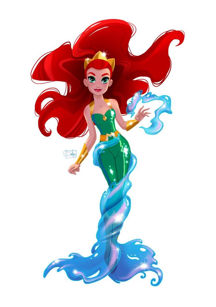 DC: 10 Mera Fan Art Pictures That Prove She's The Real Queen Of Atlantis