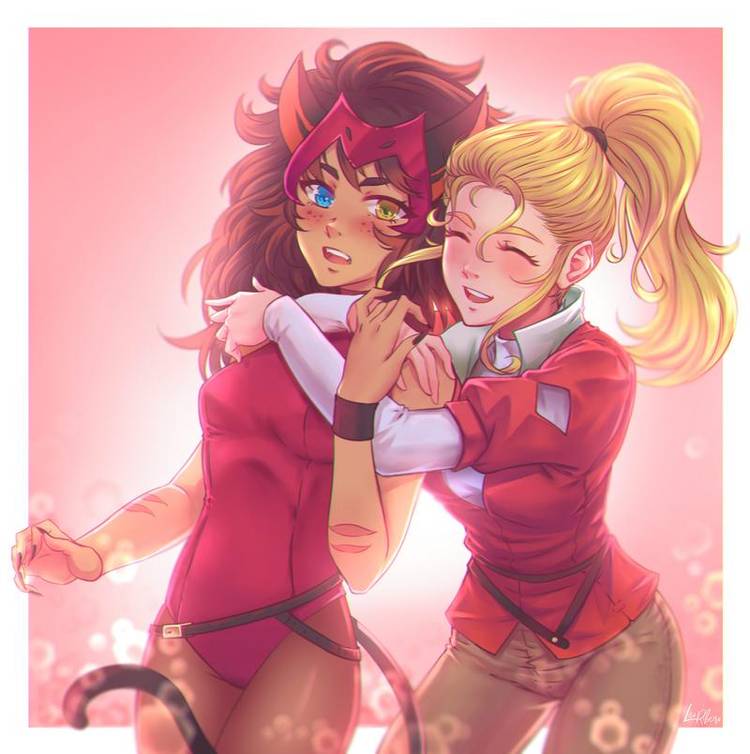 She-Ra: 10 Pieces of Adorable Adora & Catra Fan Art