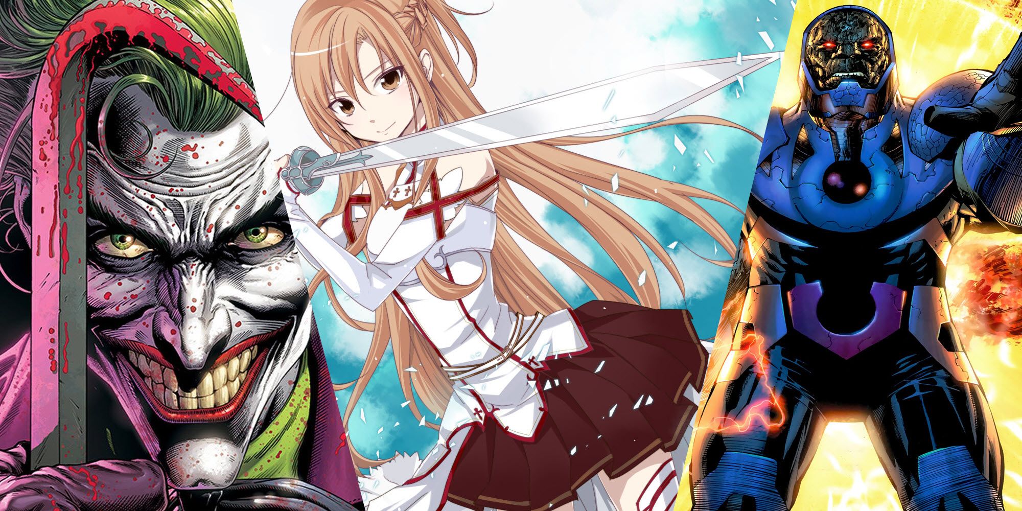 Sword Art Online 5 Dc Villains Asuna Could Beat And 5 Shed Lose Against