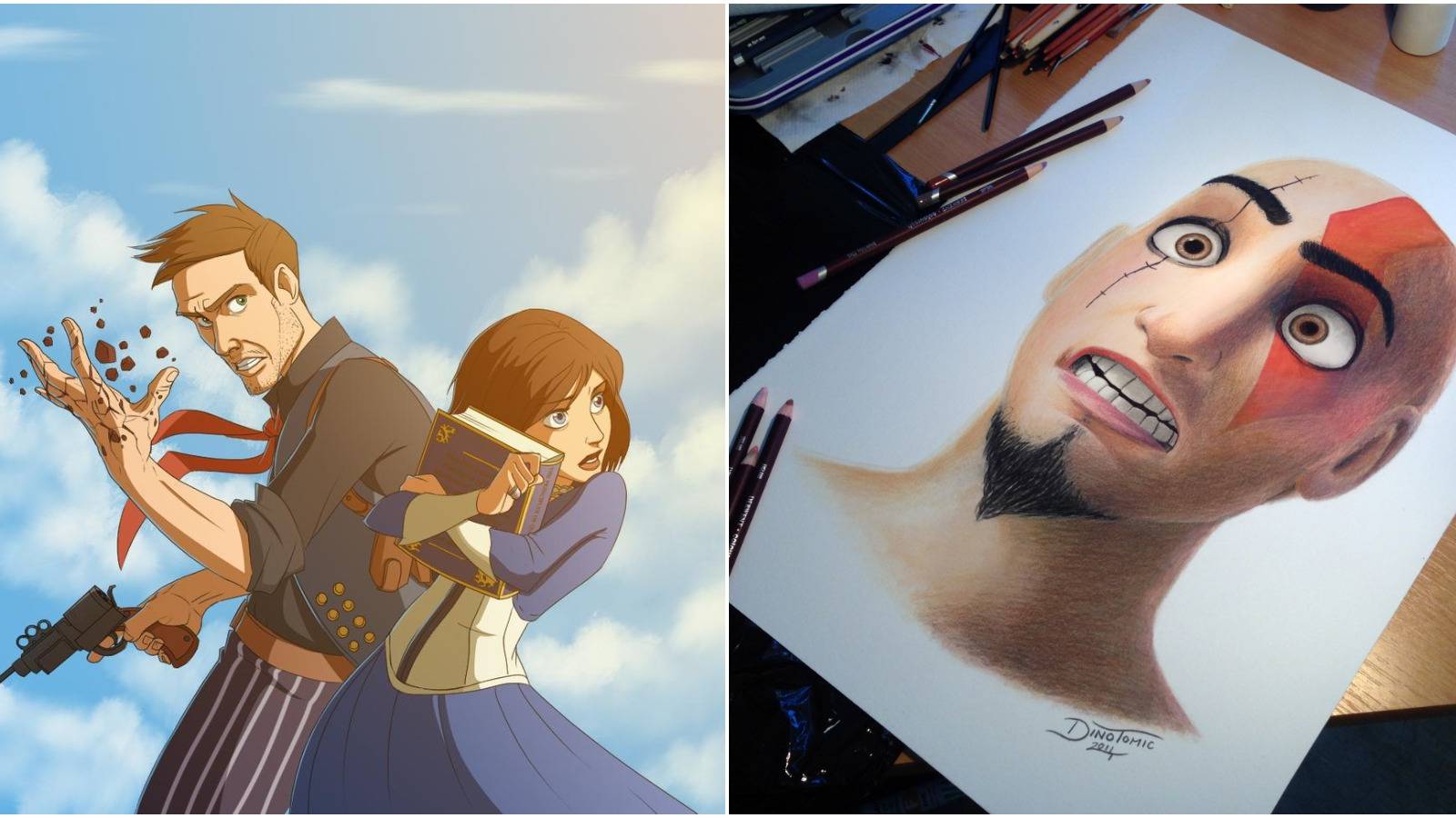 Playstation Characters Reimagined As Disney Characters