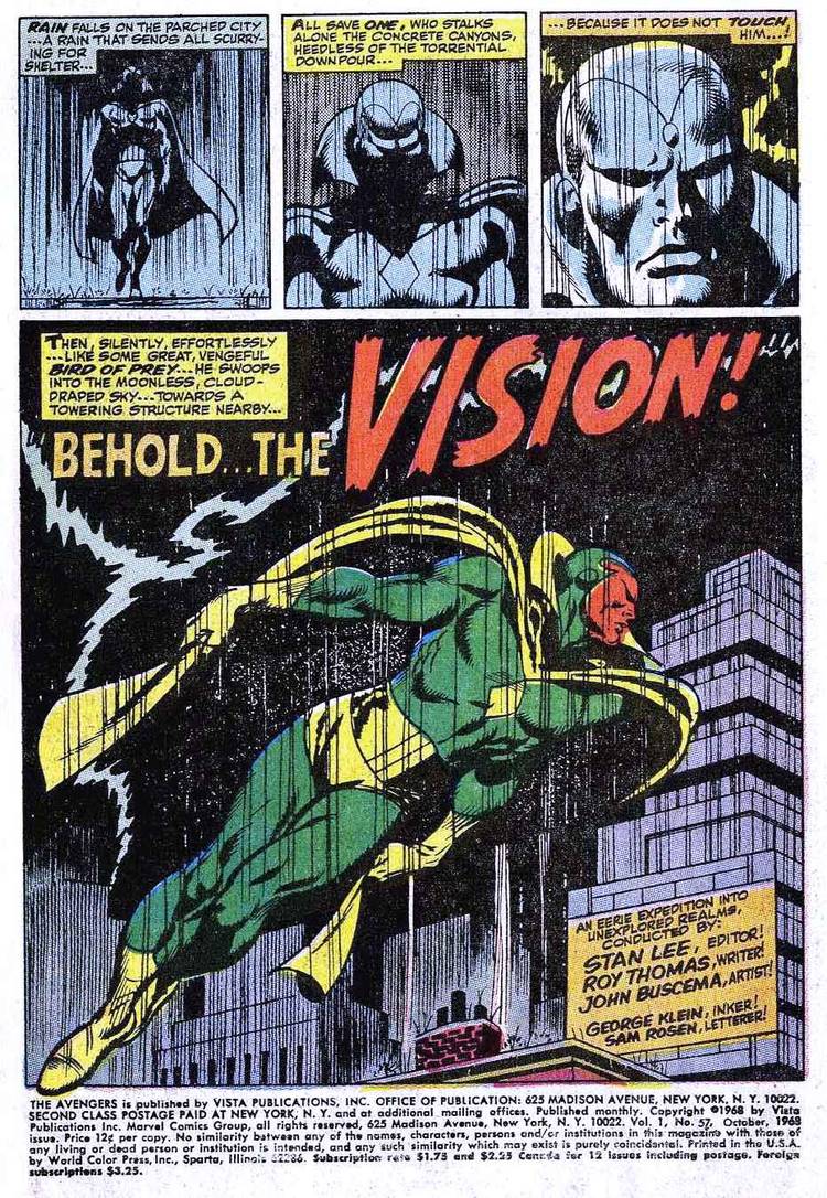 Avengers: How the Vision's Creation Came About