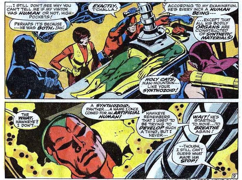 Avengers: How the Vision's Creation Came About