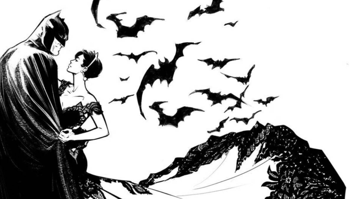 Joelle Jones Draws a Batman/Catwoman Wedding Moment to Benefit Comic Shops