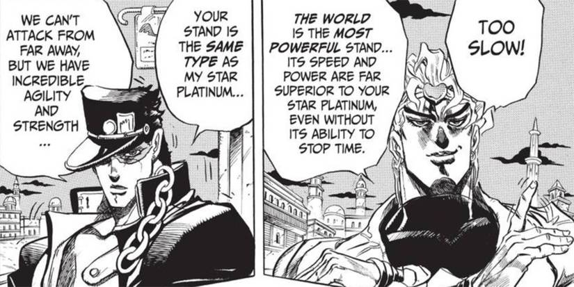 JoJo's Bizarre Adventure: How Jotaro Trumped Dio in Part 3