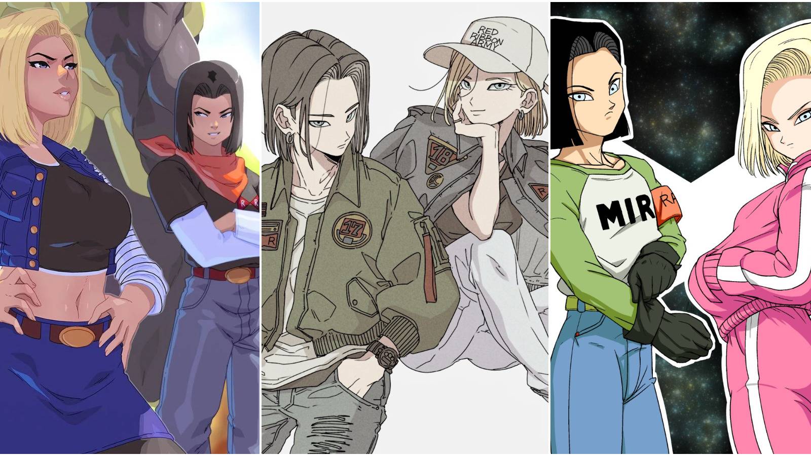 Dragon Ball: 10 Pieces Of Android 17 & 18 Fan Art That Show They're ...