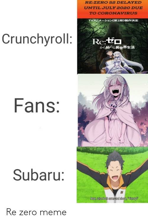 Re: Zero: 10 Hilarious Memes About The Anime That Help Us Hide The Pain