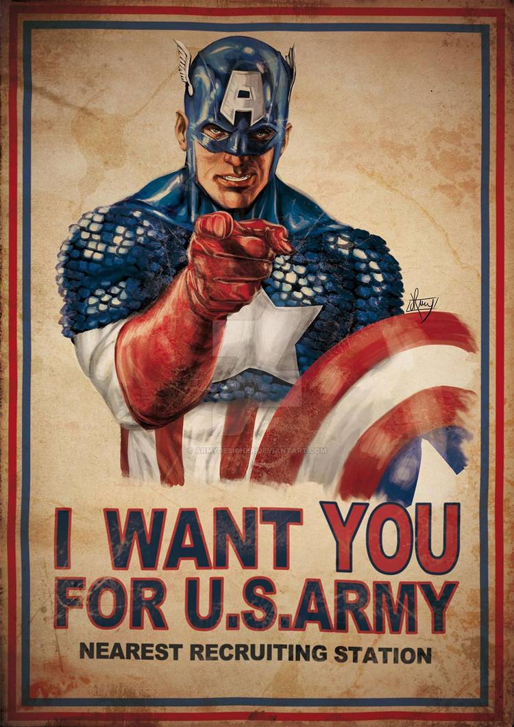 Get This Man A Shield: 10 Of The Best Captain America Fan Art Pieces On ...