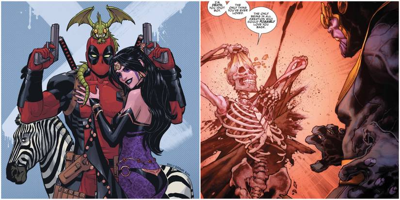 Marvel: The Relationship Between Deadpool & Death, Explained