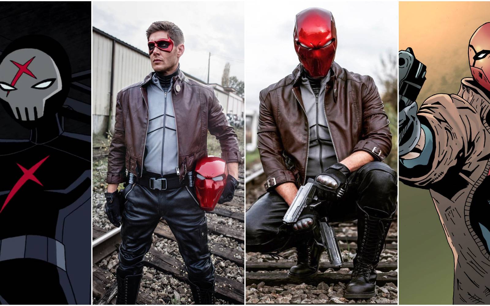 Jensen Ackles Red Hood Photoshoot