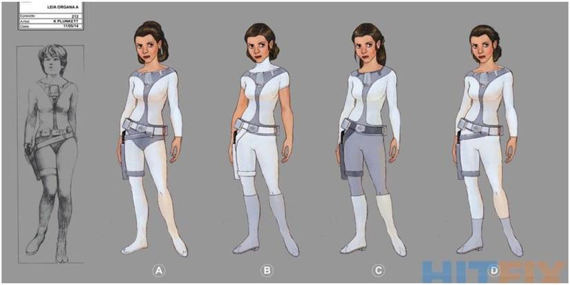 Star Wars: 10 Princess Leia Concept Art Pictures You Have To See