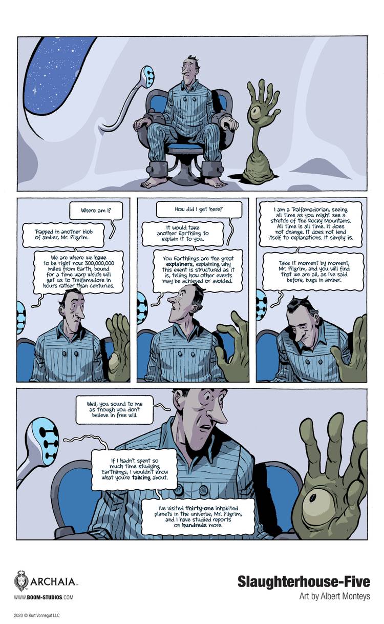 Kurt Vonnegut’s Slaughterhouse-Five Comes to Life in BOOM! Studios ...
