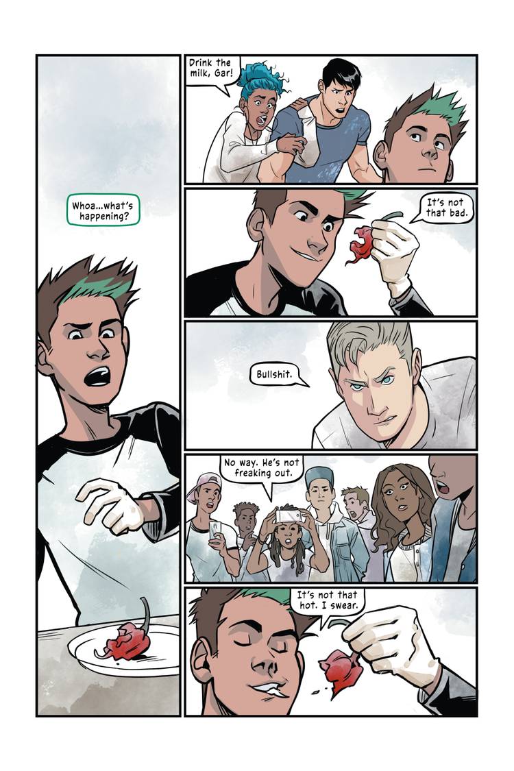 Teen Titans: Beast Boy - Gar Takes on the Carolina Reaper in New Preview