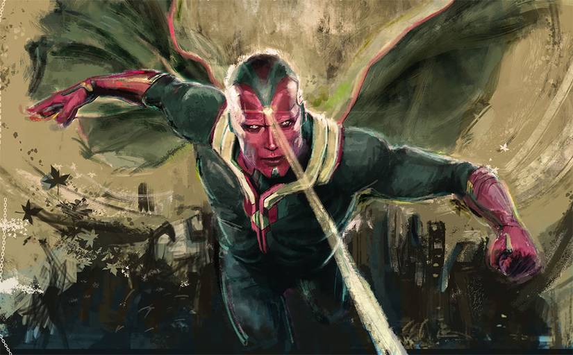 I Was Born Yesterday: 10 Of The Coolest Vision Fan Art Pieces Around