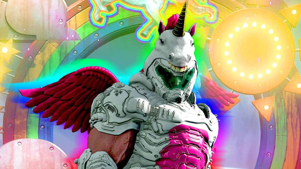 The Doomicorn: DOOM's Magical Armor Made from a Skinned Unicorn, Explained