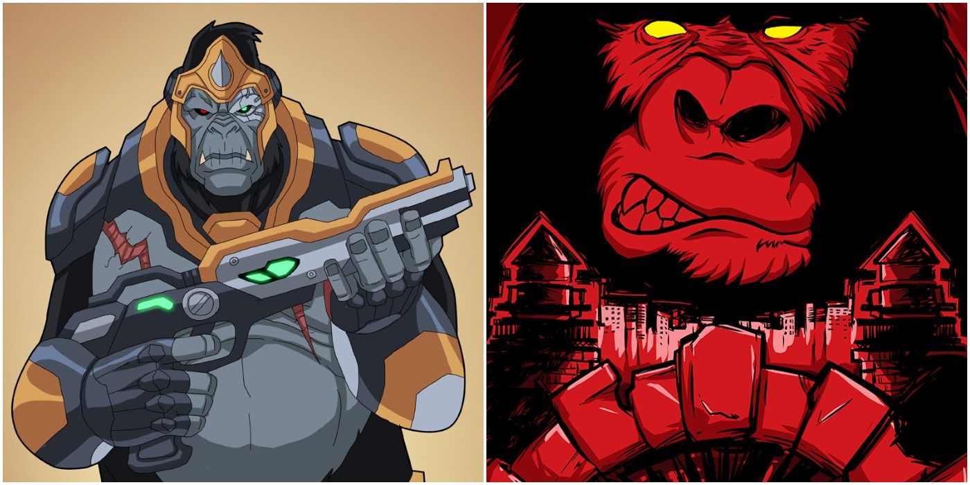 DC: 10 Pieces Of Gorilla Grodd Fan Art That Make Us Go Bananas