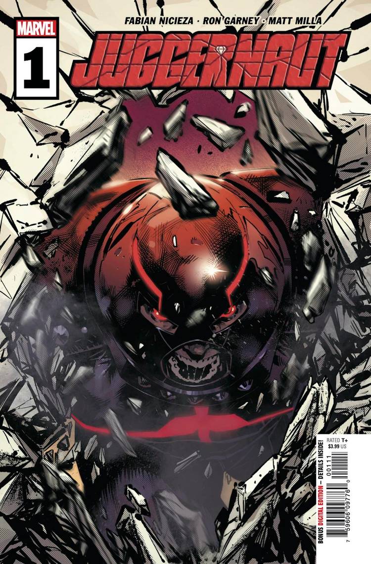 Marvel's Juggernaut Debuts His New Helmet in Issue #1 First Look