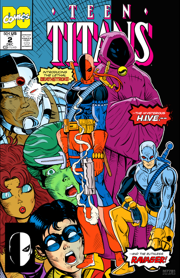 Line it is Drawn: New Teen Titans Takeover For Their 40th Anniversary