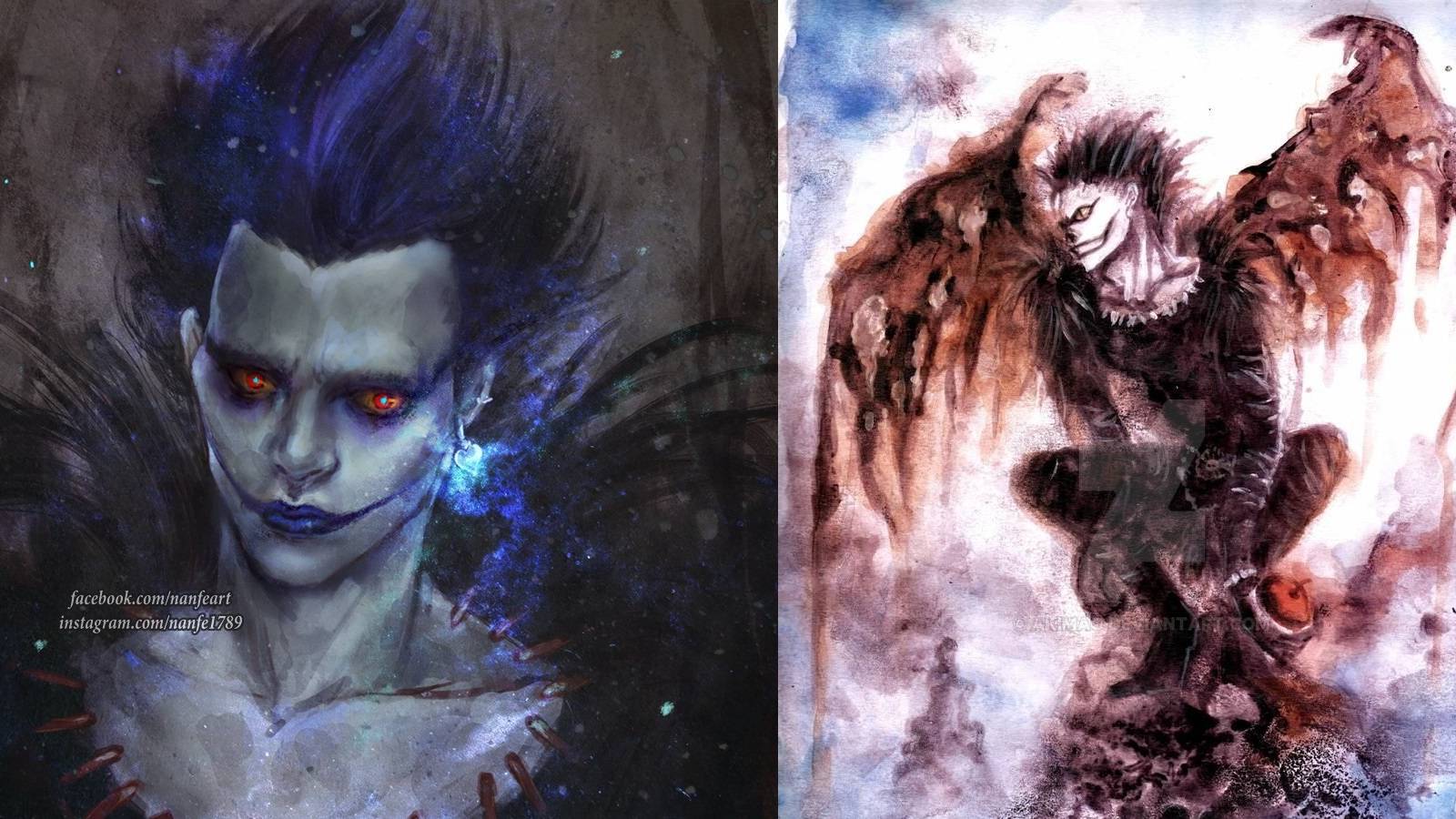 Death Note: 10 Cool Ryuk Fan Art Pictures You'll Like