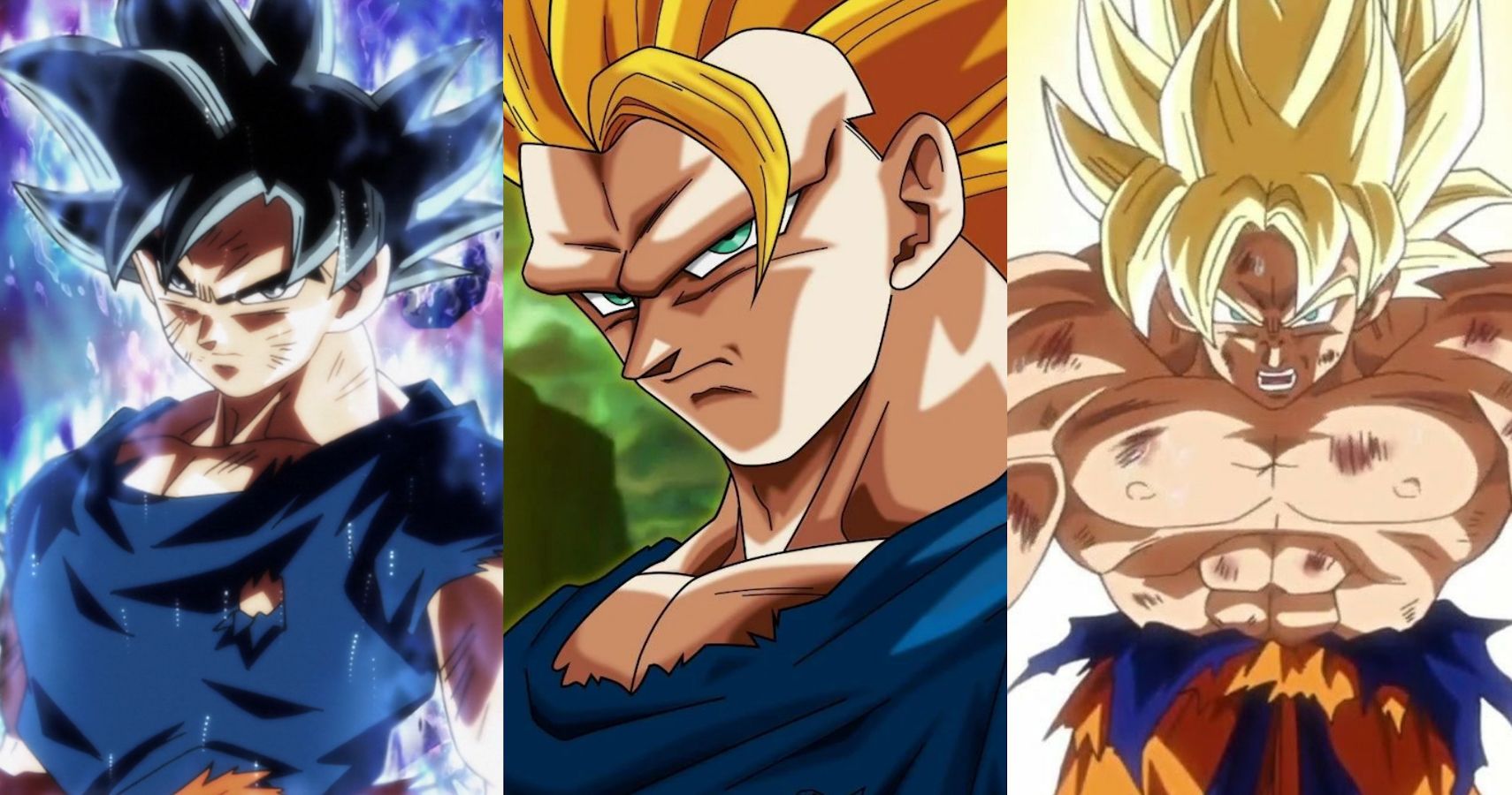 Goku All Forms Weakest To Strongest