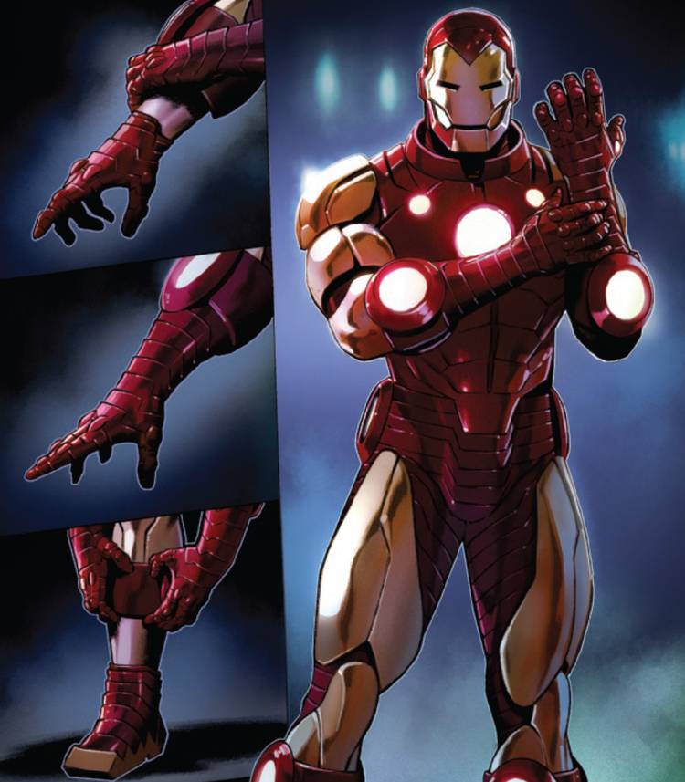 Iron Man: Tony Stark's New Armor Is the PERFECT Retro Look